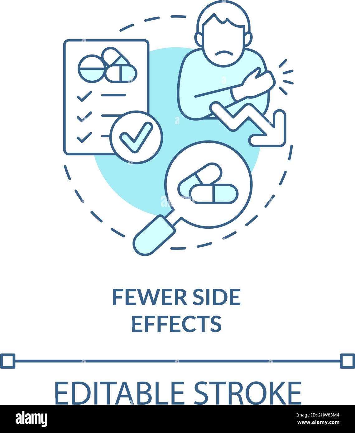 Medicine side effects Stock Vector Images - Alamy