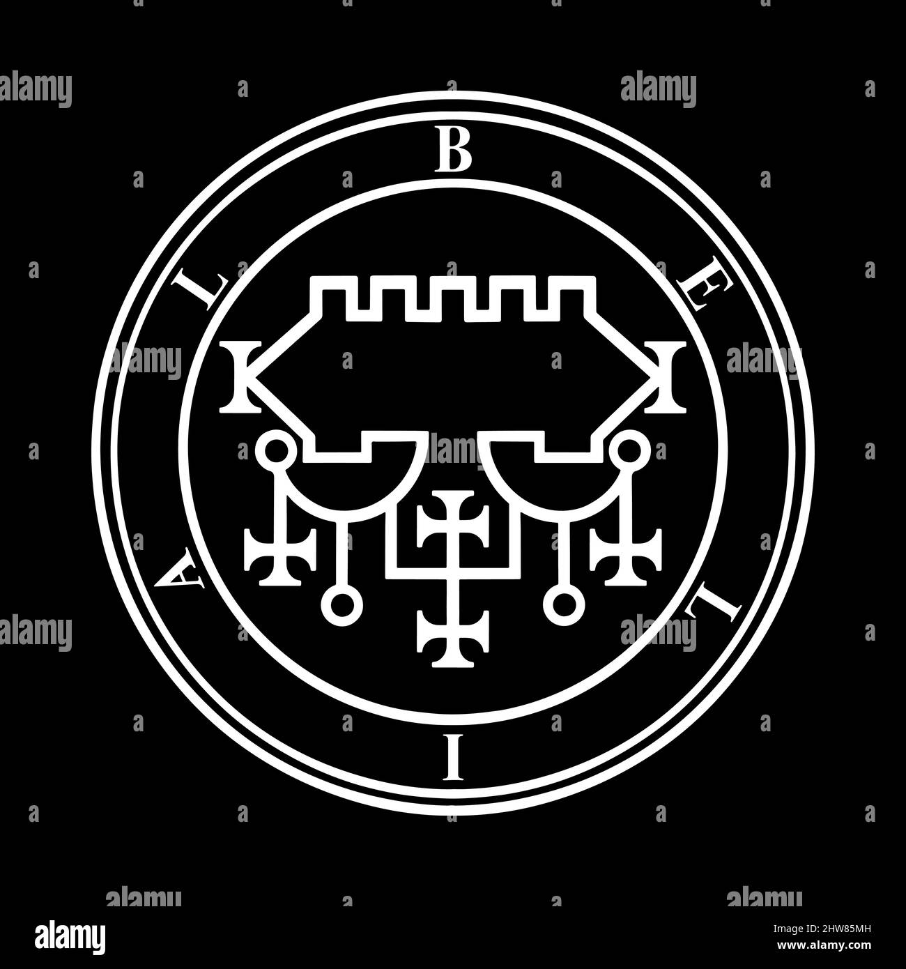 Sigil of belial hi-res stock photography and images - Alamy