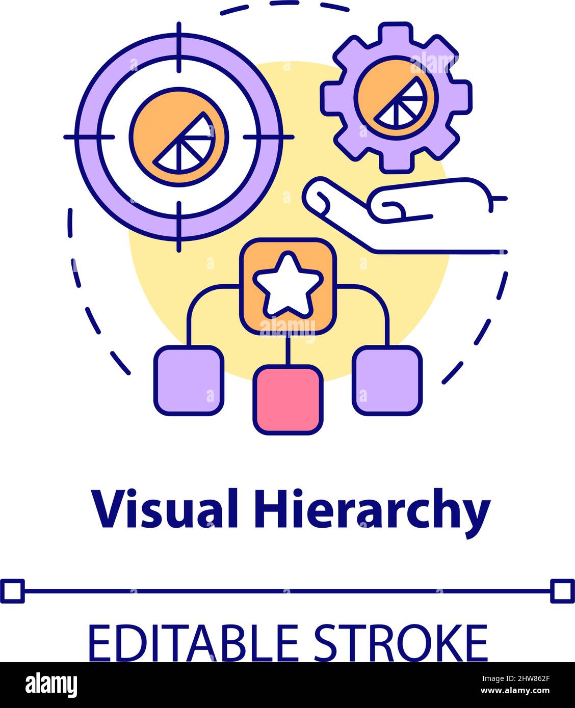 Visual hierarchy hi-res stock photography and images - Alamy