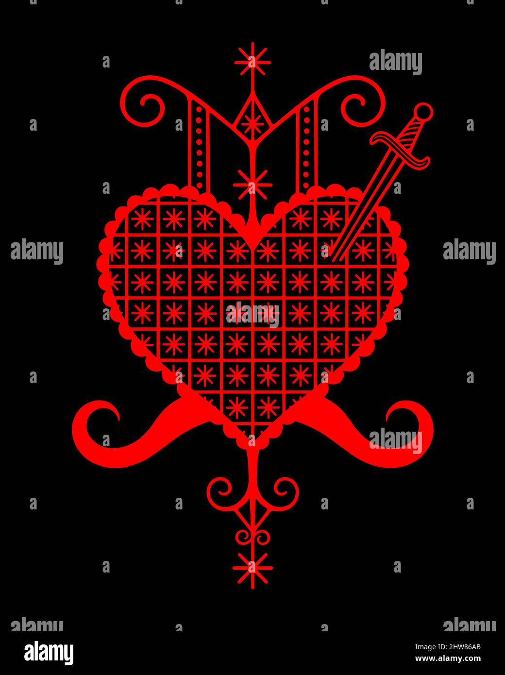 Voodoo symbol hi-res stock photography and images - Alamy