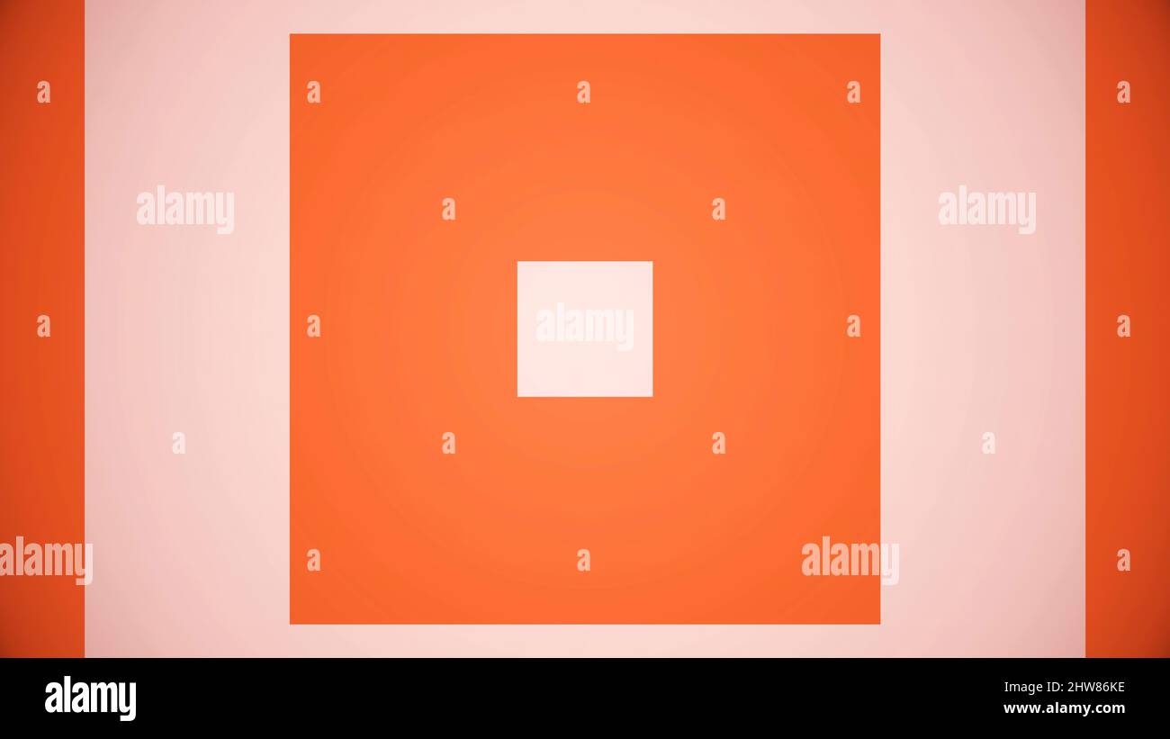 Beautiful Abstract Square Tunnel. Looped Animation Art Concept ...