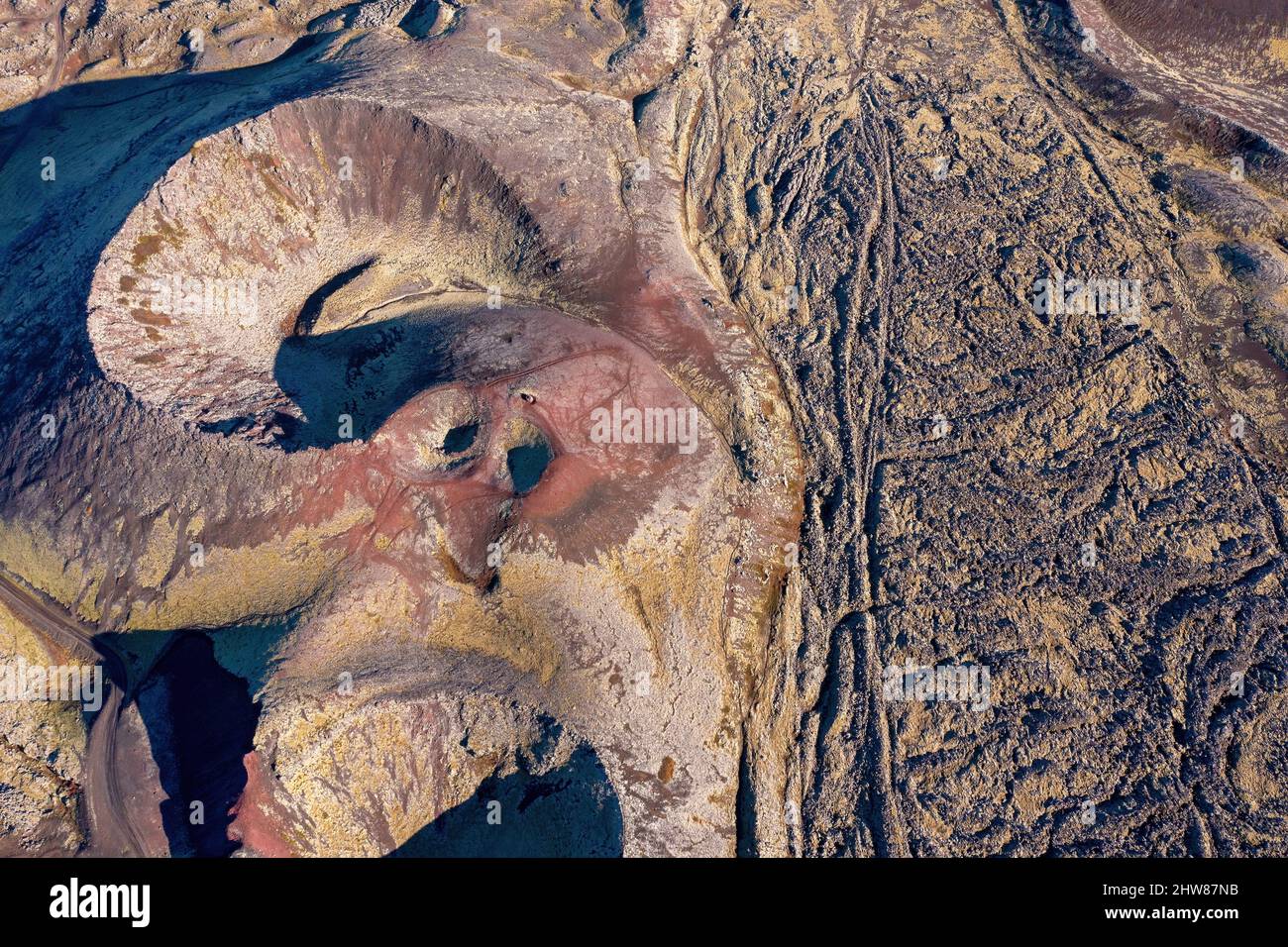 Extinct Volcano Crater