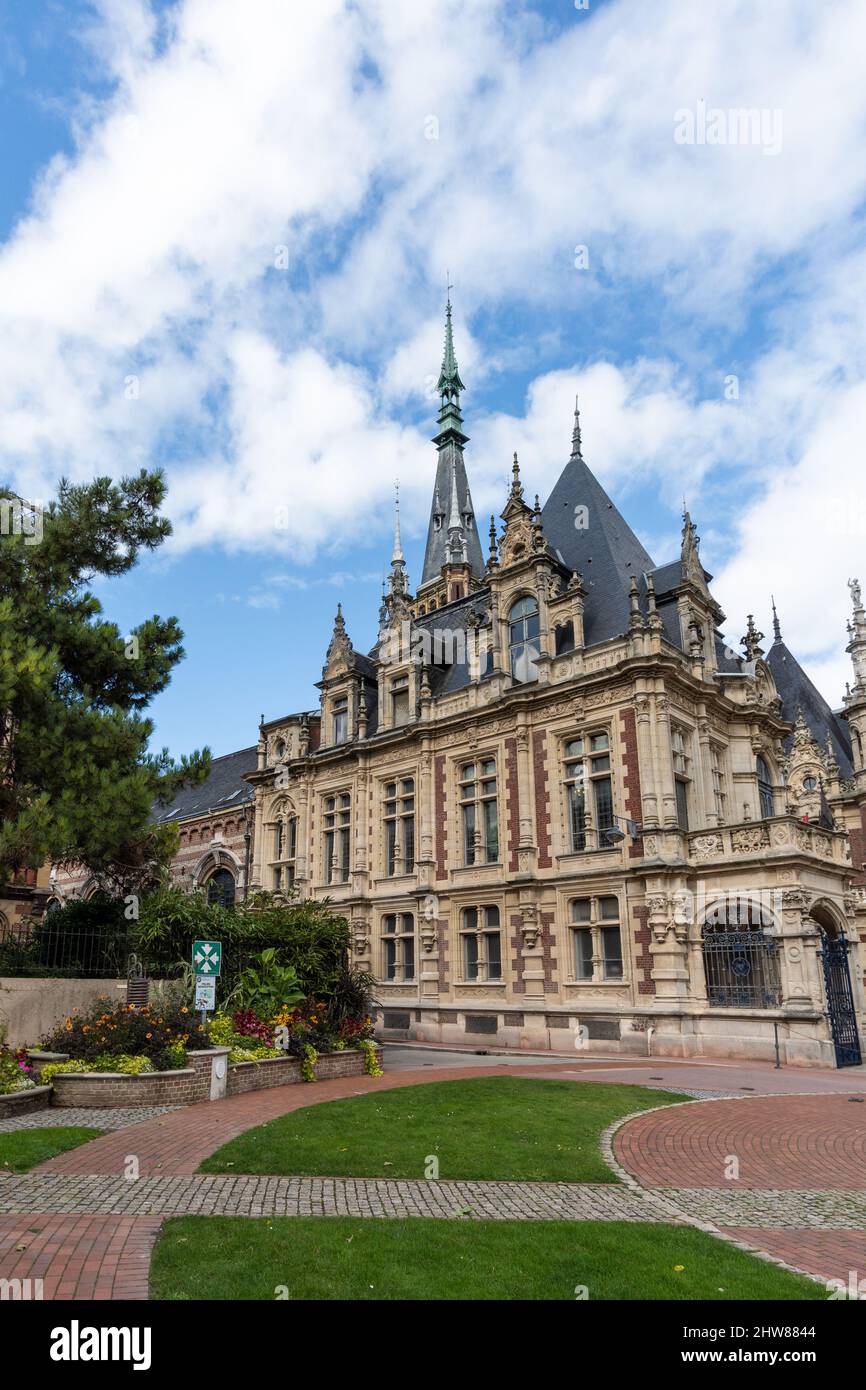 Historical Benedictine Palace Museum in Fecamp, France Stock Photo - Alamy