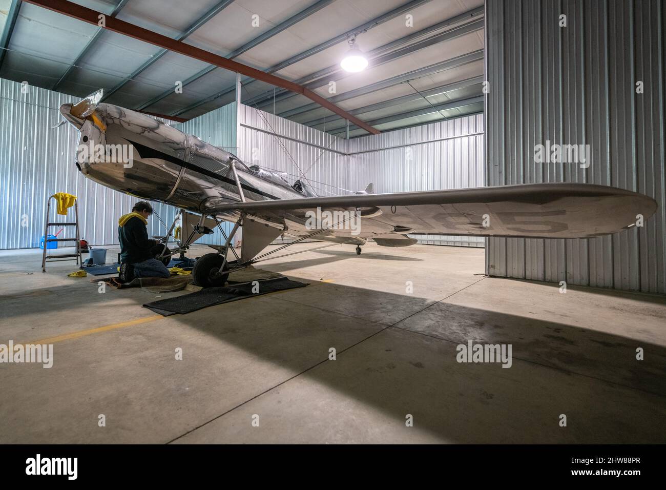 Mid America Flying Museum Ryan ST Stock Photo - Alamy