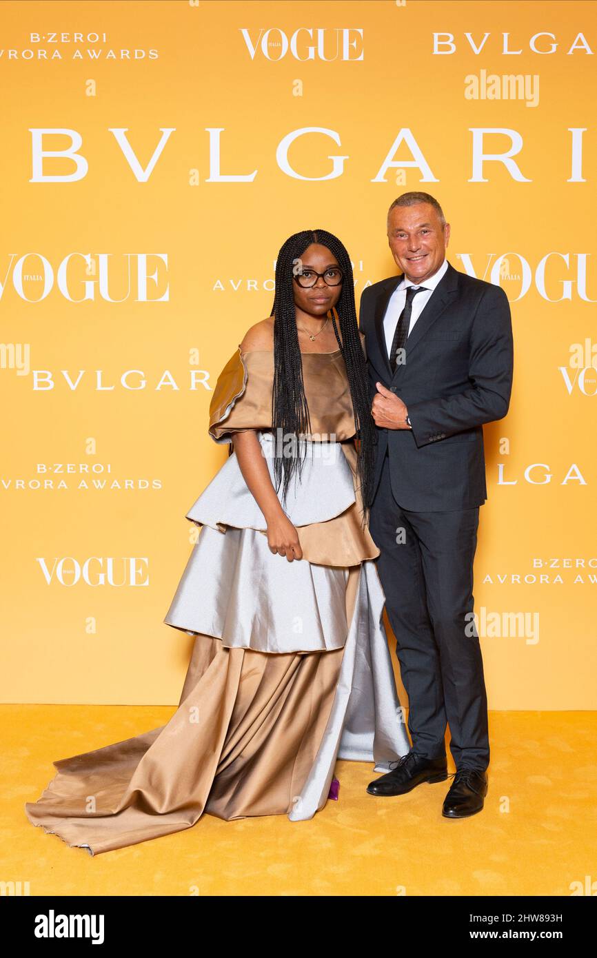 Michelle Francine Ngonmo , Jean Christophe Babin Bvlgari B.Zero1 Avrora ...