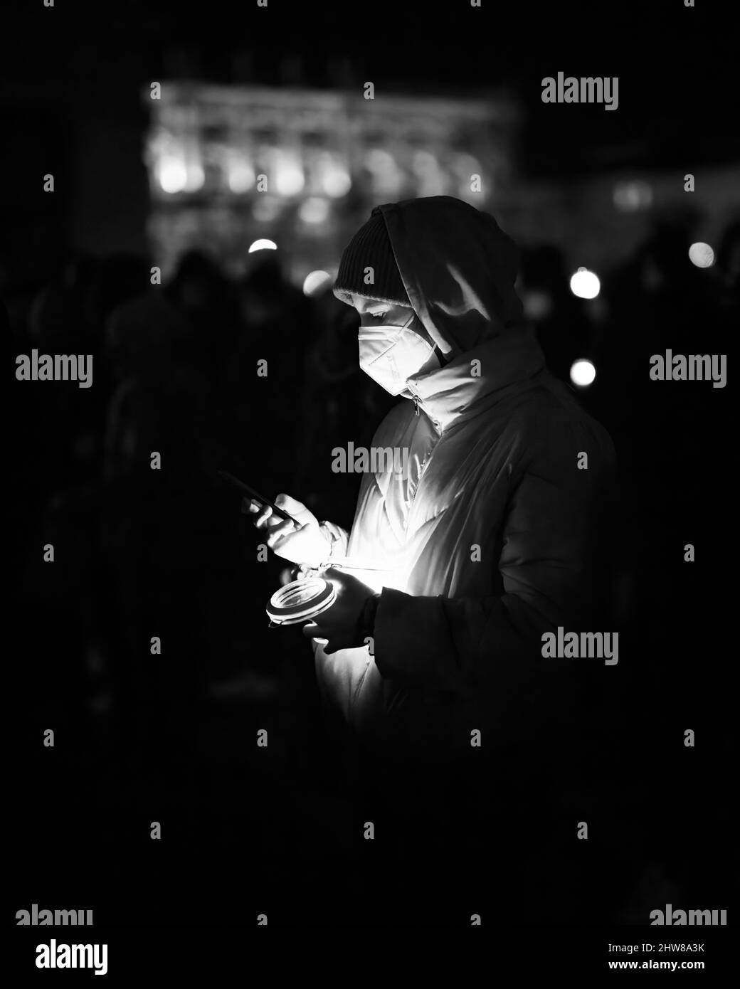 Russian nightscape hi-res stock photography and images - Alamy