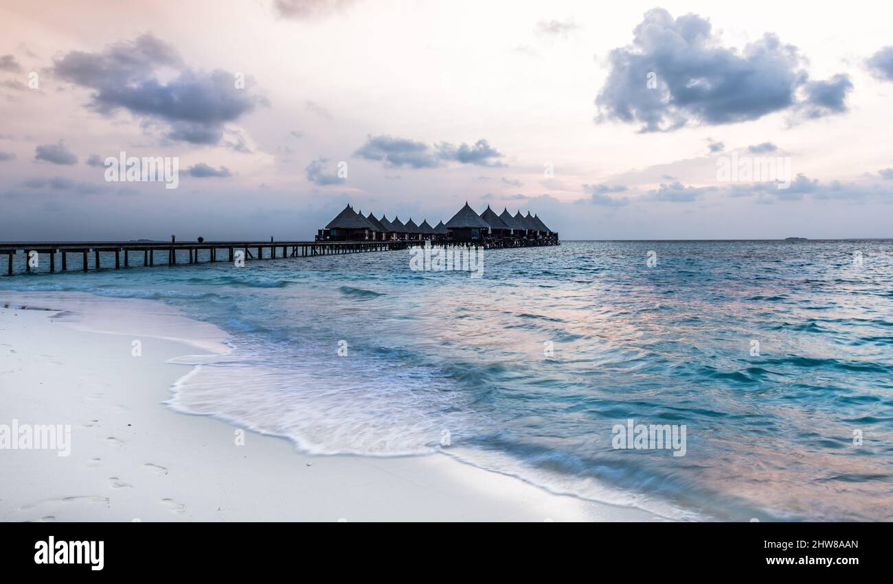 Empty tropical beach gentle hi-res stock photography and images - Alamy