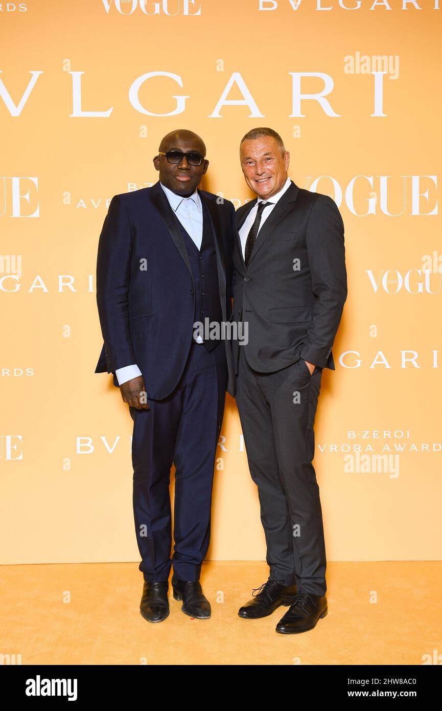 Edward Enninful , Jean Christophe Babin Bvlgari B.Zero1 Avrora Awards ...