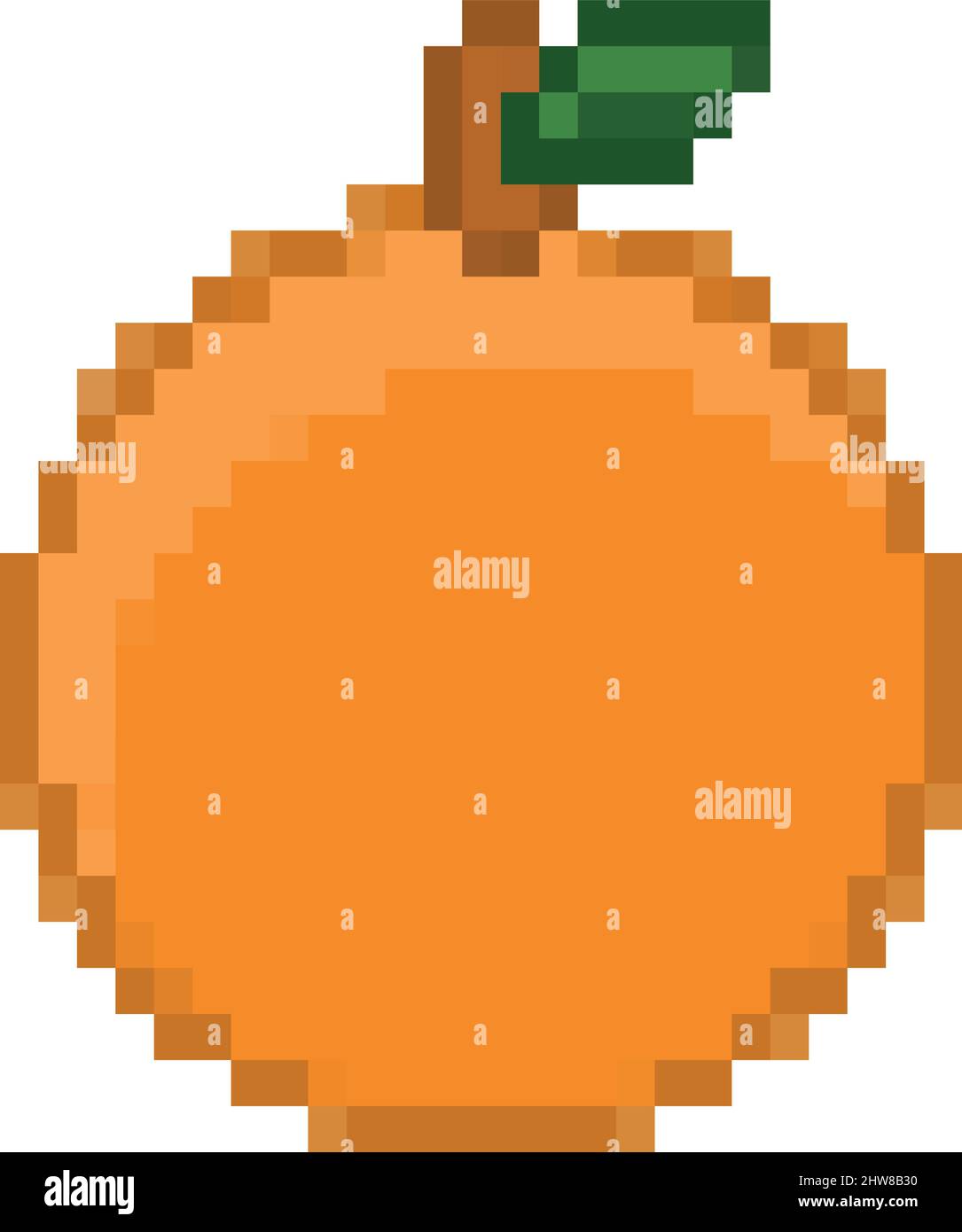 pixelated orange design Stock Vector Image & Art - Alamy