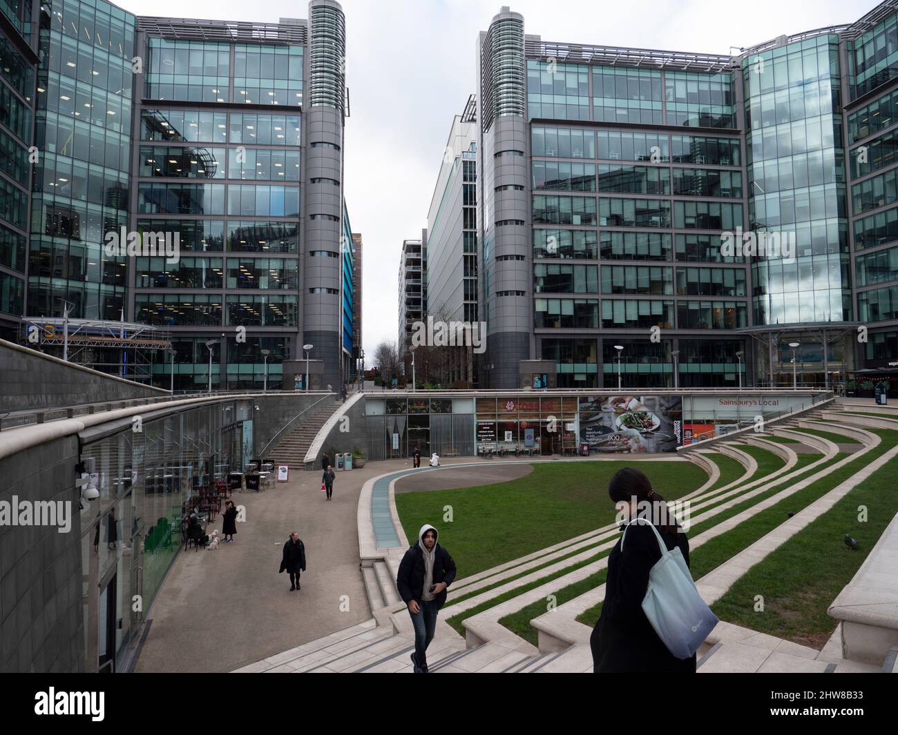 Sheldon Square Paddington London UK Stock Photo - Alamy