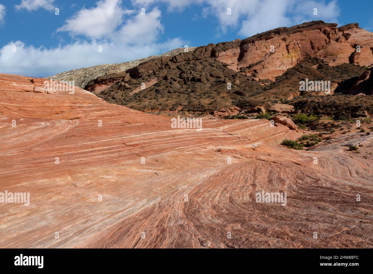 Valley of Fire, Nevada. The Fire Wave Stock Photo - Alamy