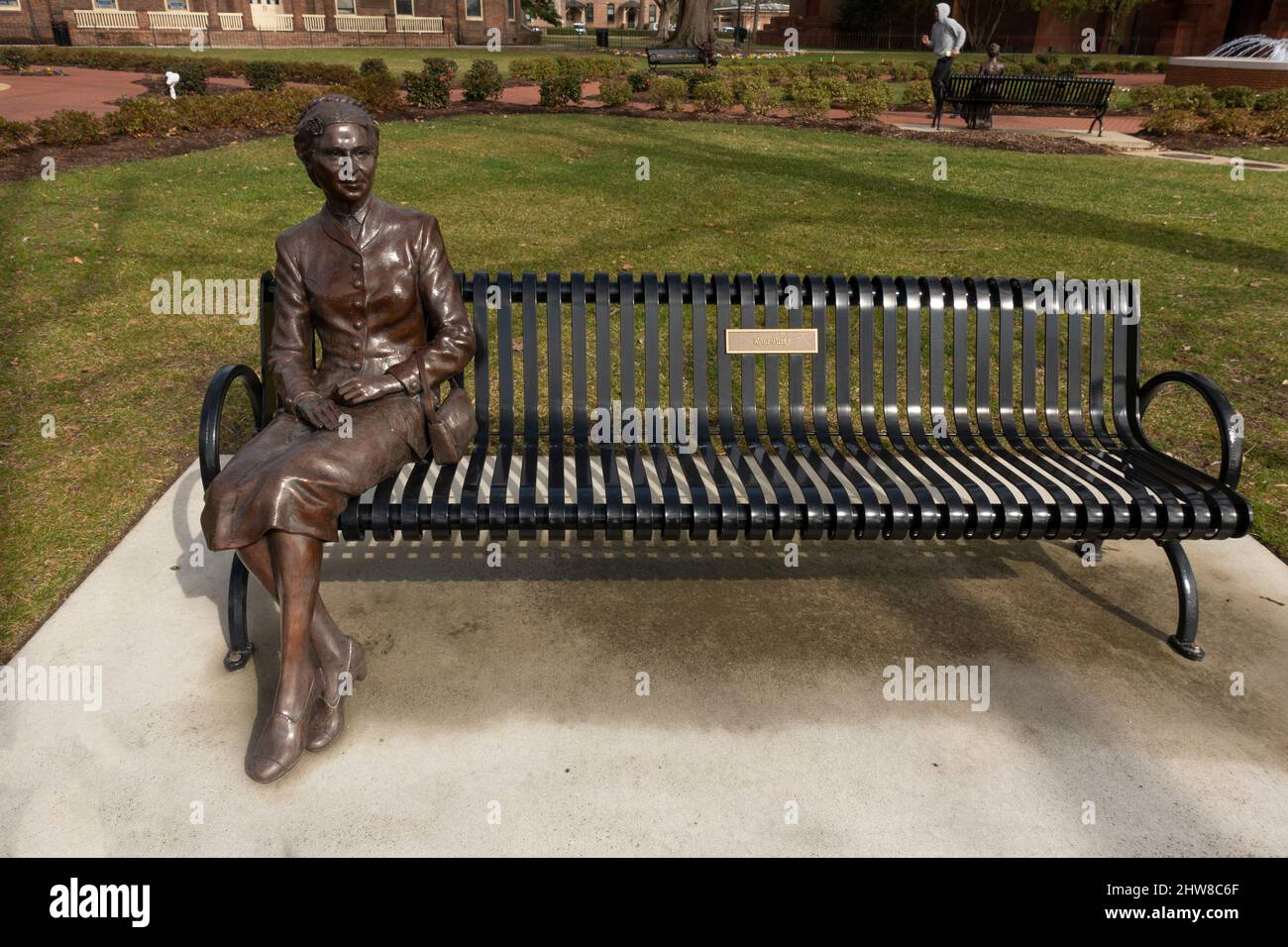 Iconic sculptures in Hampton University Legacy Park Hampton Virginia ...