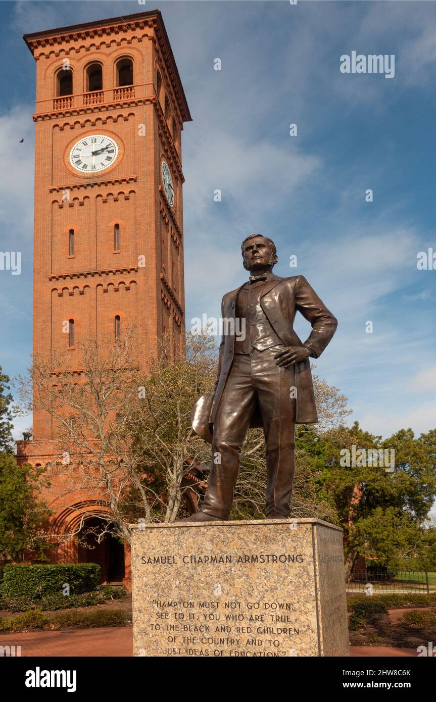 Iconic sculptures in Hampton University Legacy Park Hampton Virginia ...