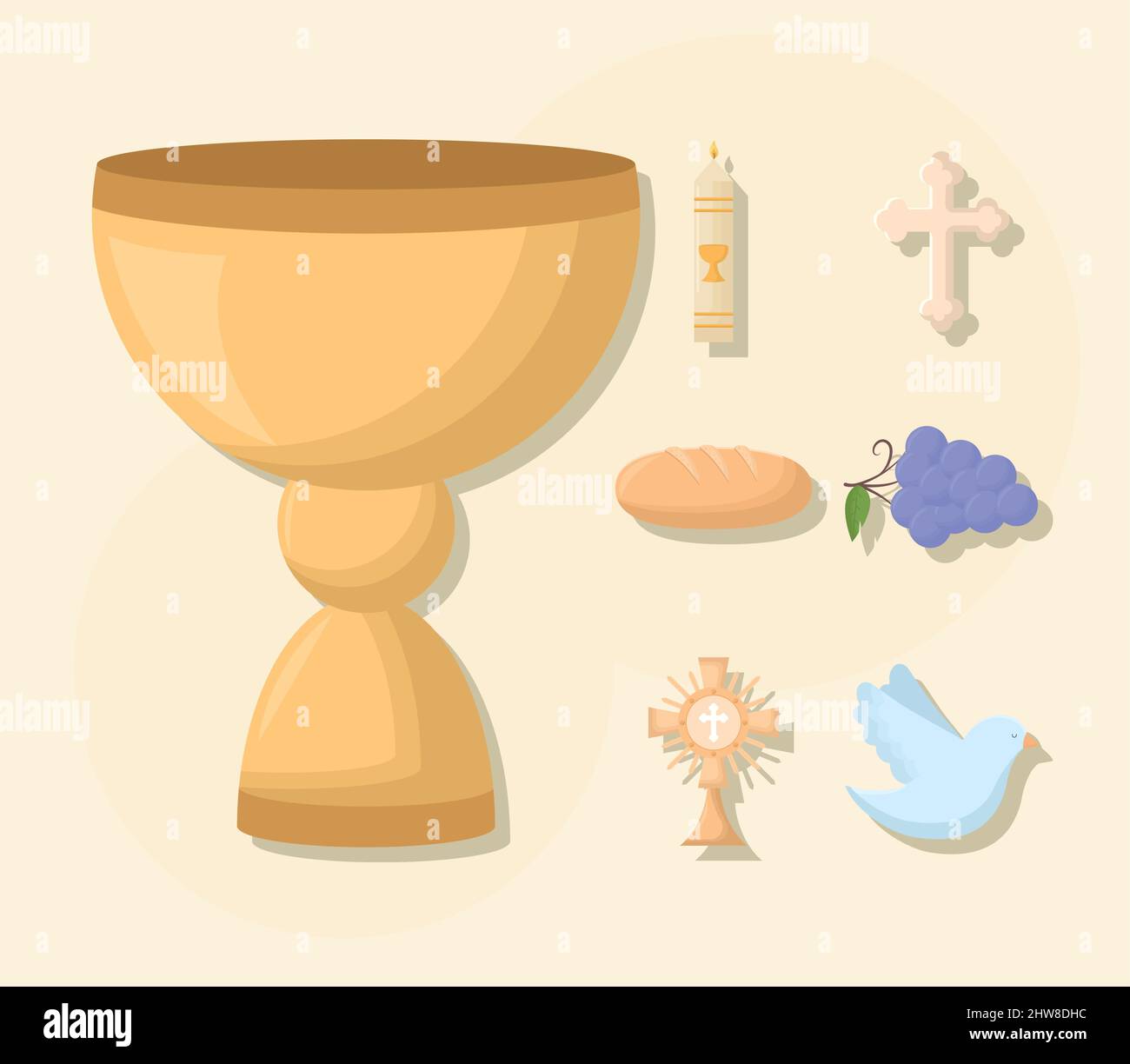 First eucharist Stock Vector Images - Alamy