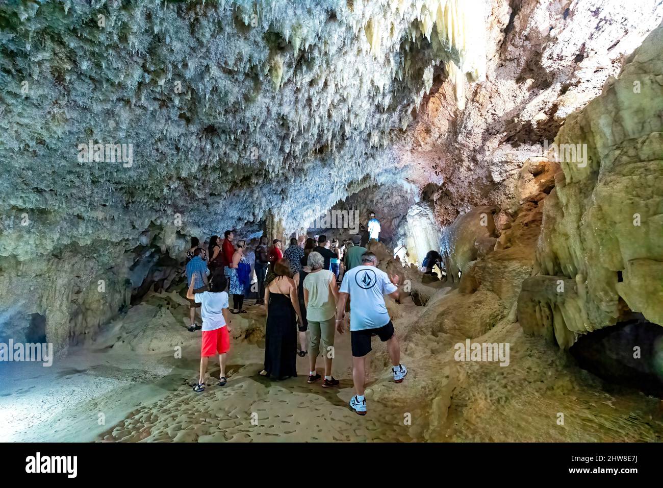 Cueva de Bellamar or Bellamar Caves Stock Photo - Alamy