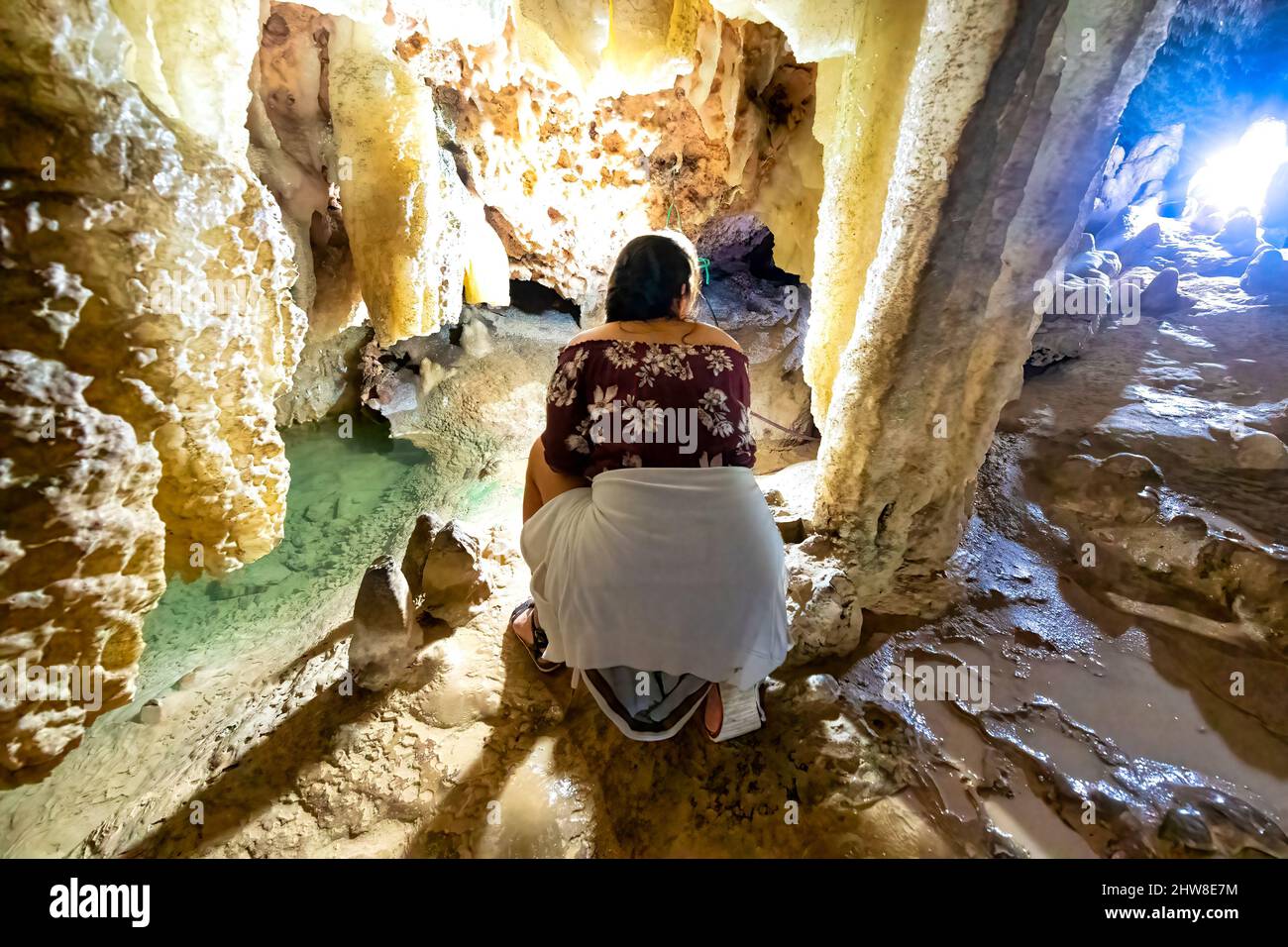 Cueva de Bellamar or Bellamar Caves Stock Photo - Alamy
