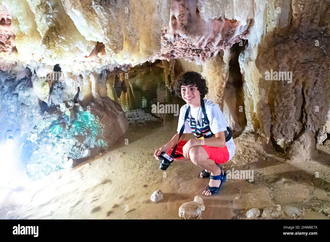 Cueva de Bellamar or Bellamar Caves Stock Photo - Alamy