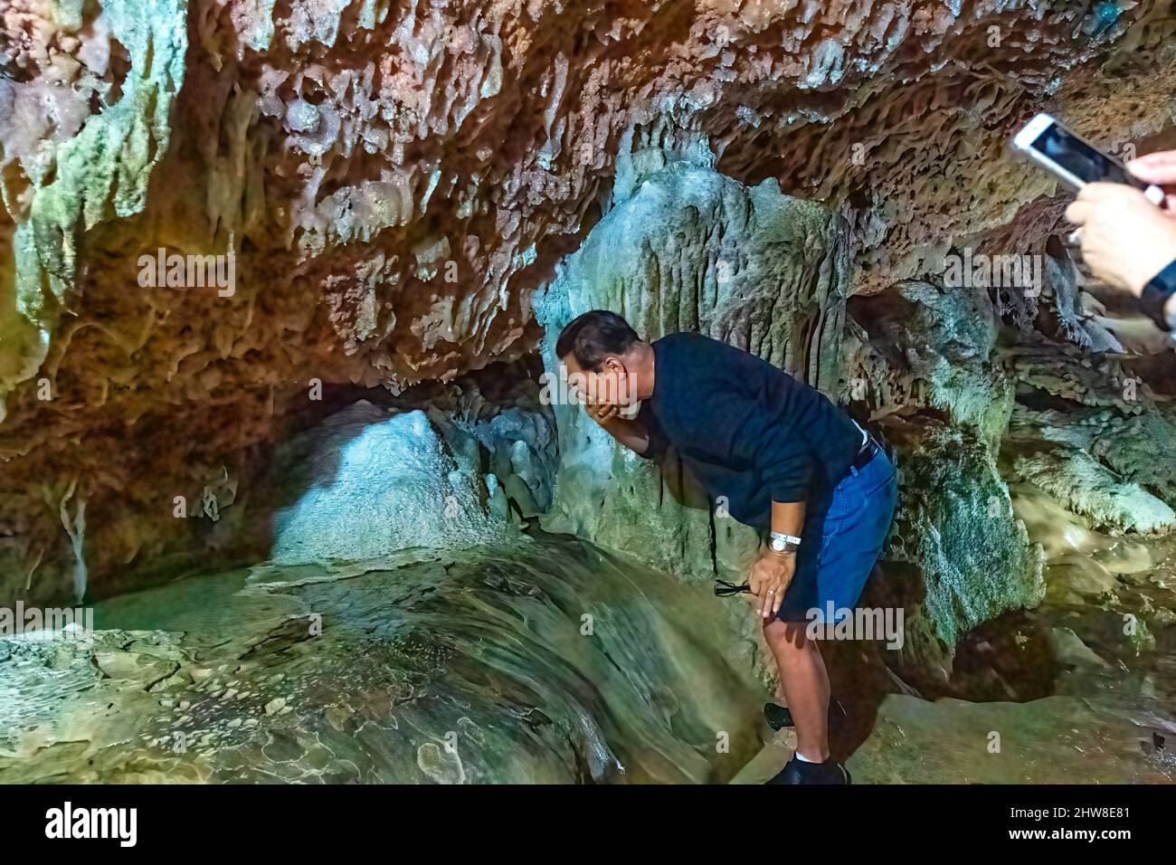 Cueva de Bellamar or Bellamar Caves Stock Photo - Alamy