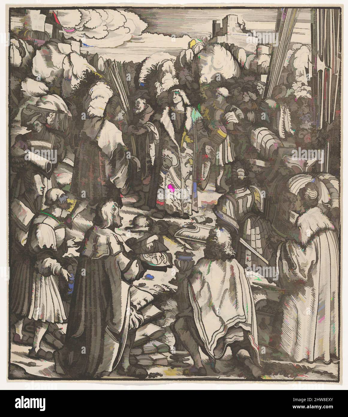 Art inspired by The Young Prince Standing Between His Secretaries, from ...
