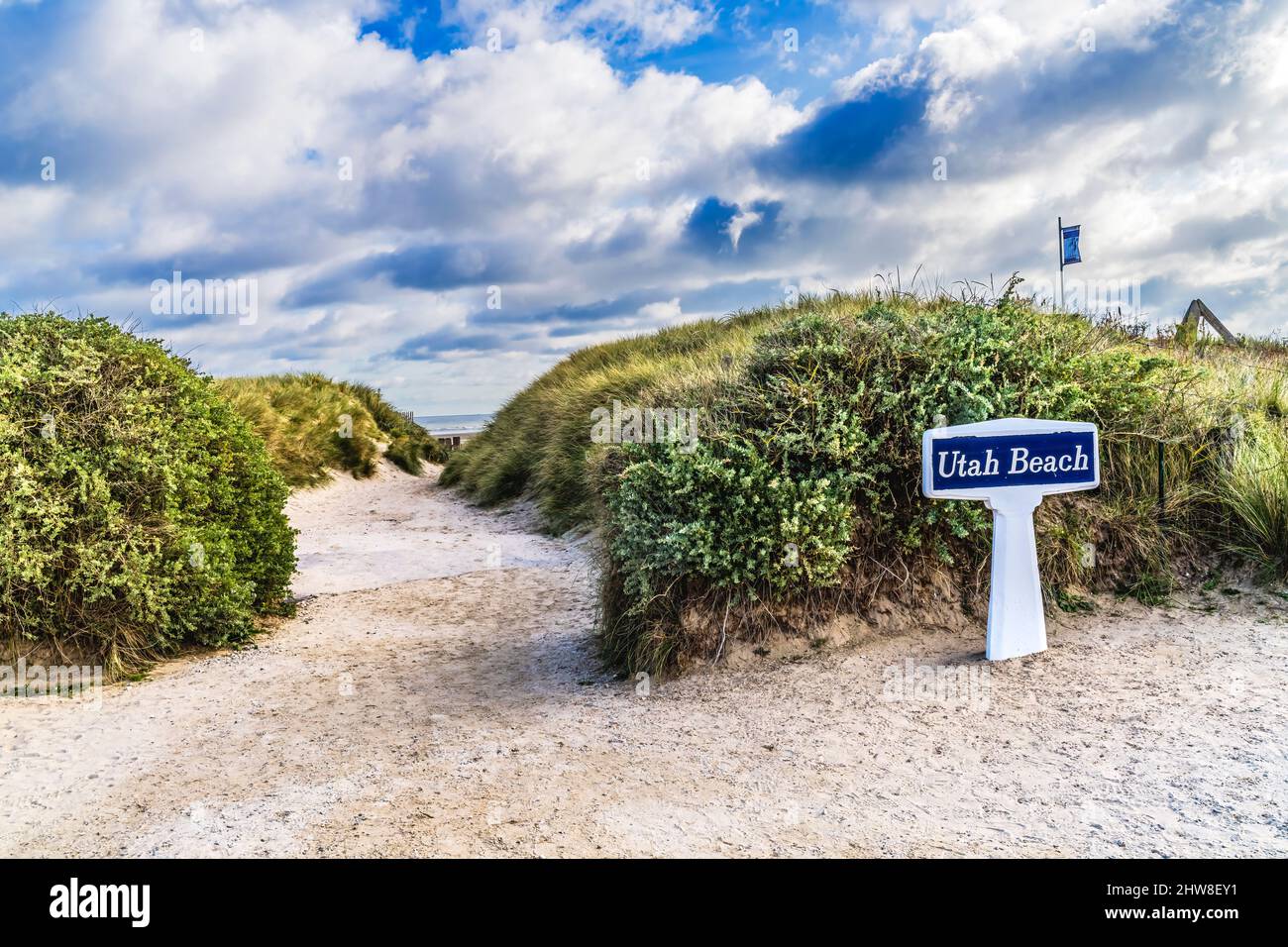 Utah World War 2 D-day Landing Beach German Fortifications Entrance ...