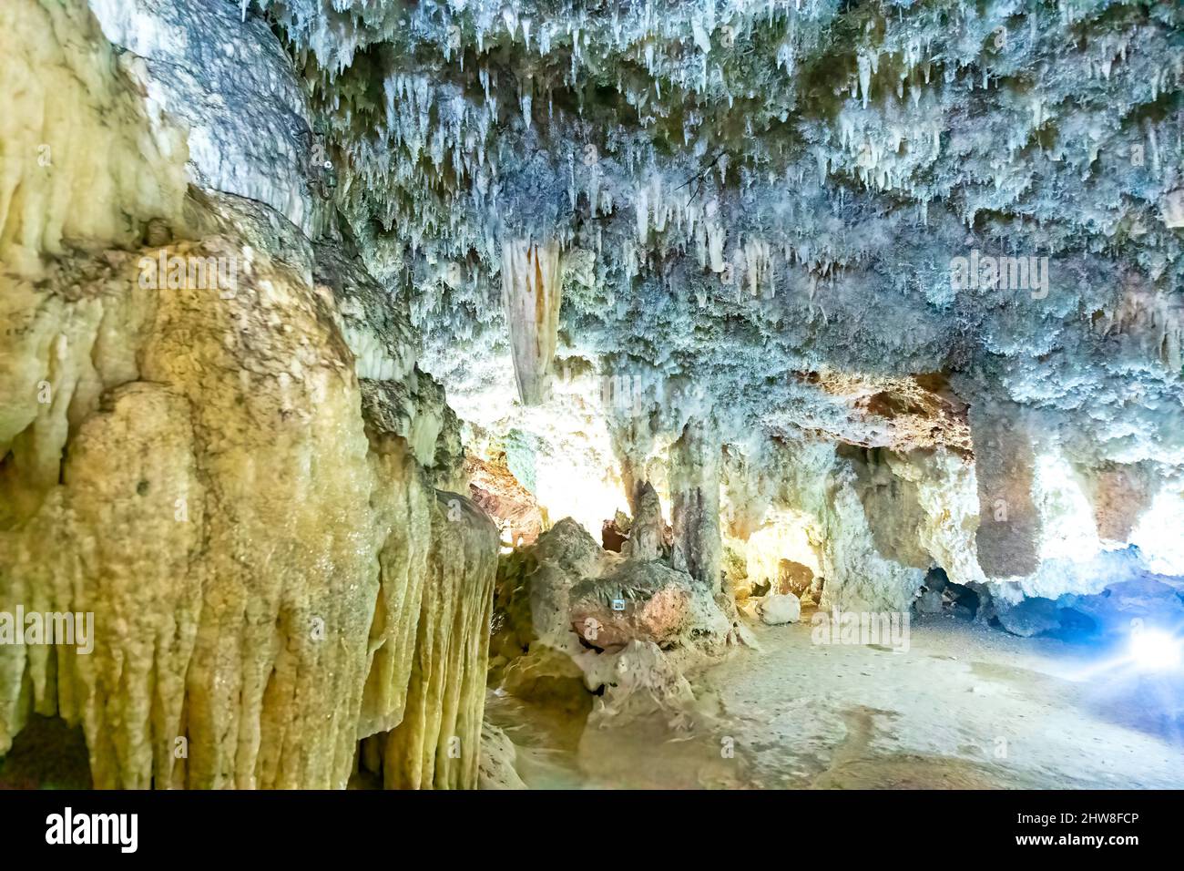 Cueva de Bellamar or Bellamar Caves, Matanzas, Cuba Stock Photo - Alamy