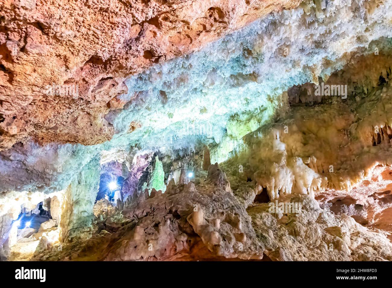 Cueva de Bellamar or Bellamar Caves, Matanzas, Cuba Stock Photo - Alamy