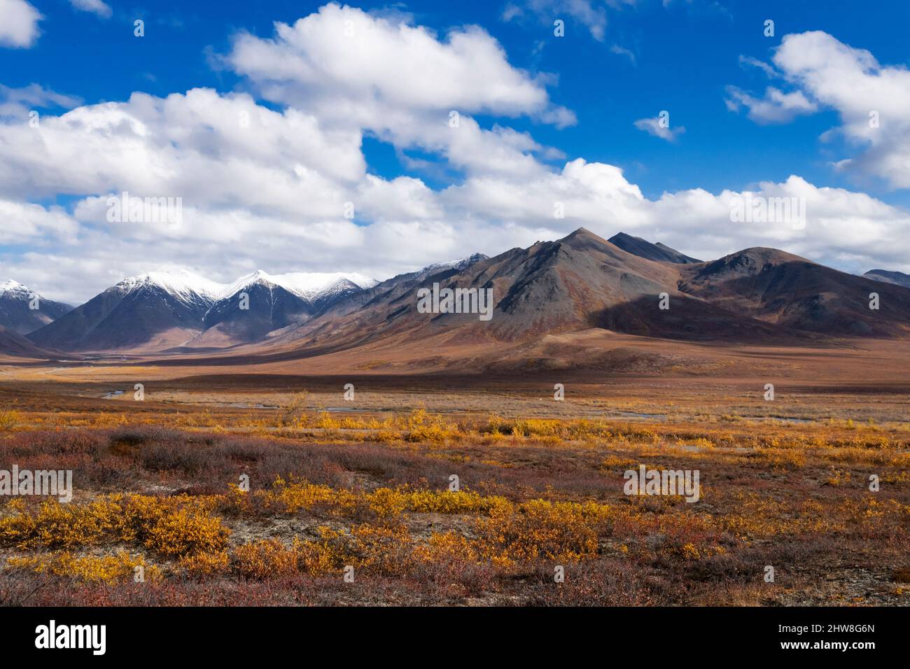 North America; United States; Alaska; Arctic Circle; Brooks Range ...