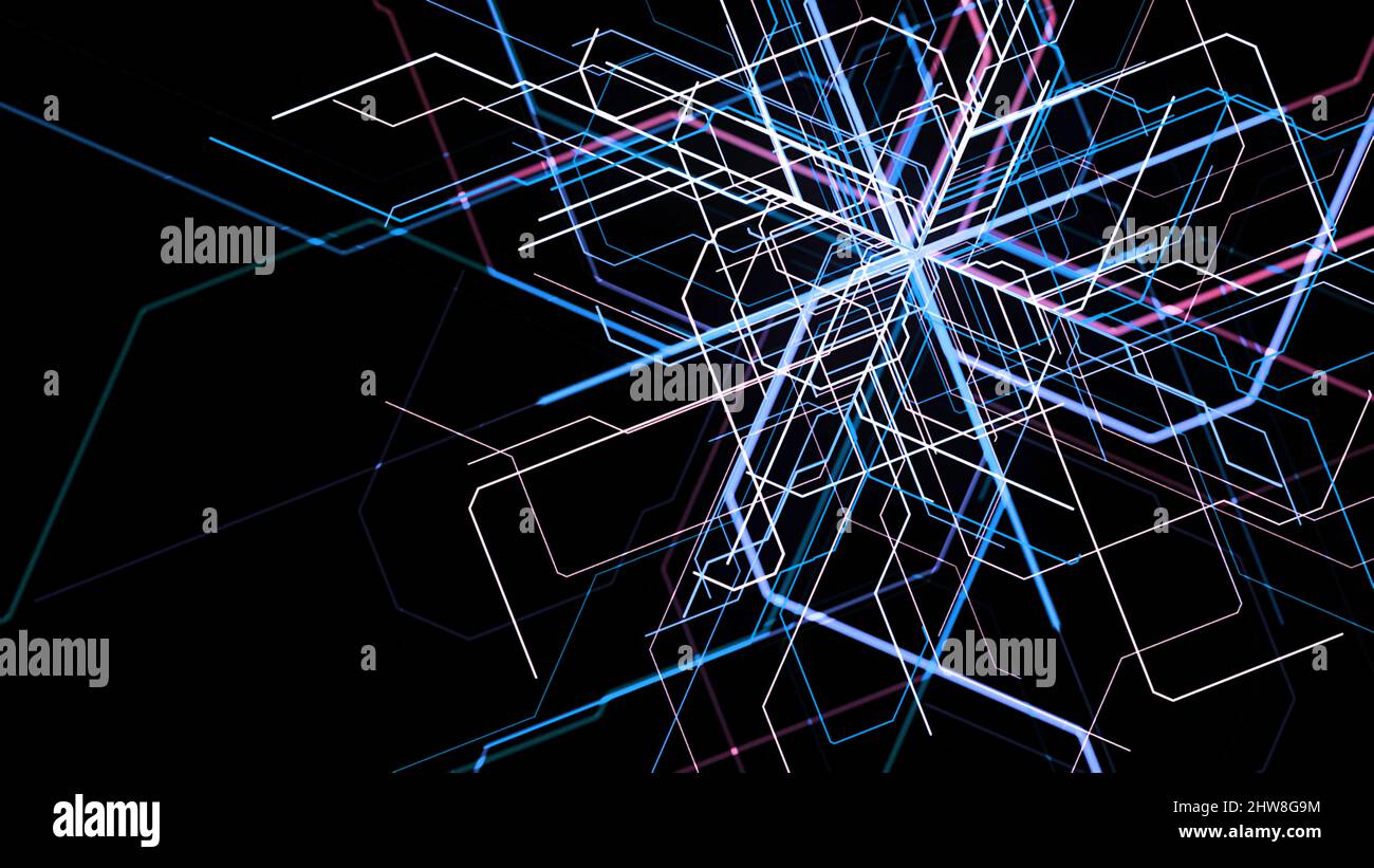 Statistical graph with changing digital data in tables. Animation ...