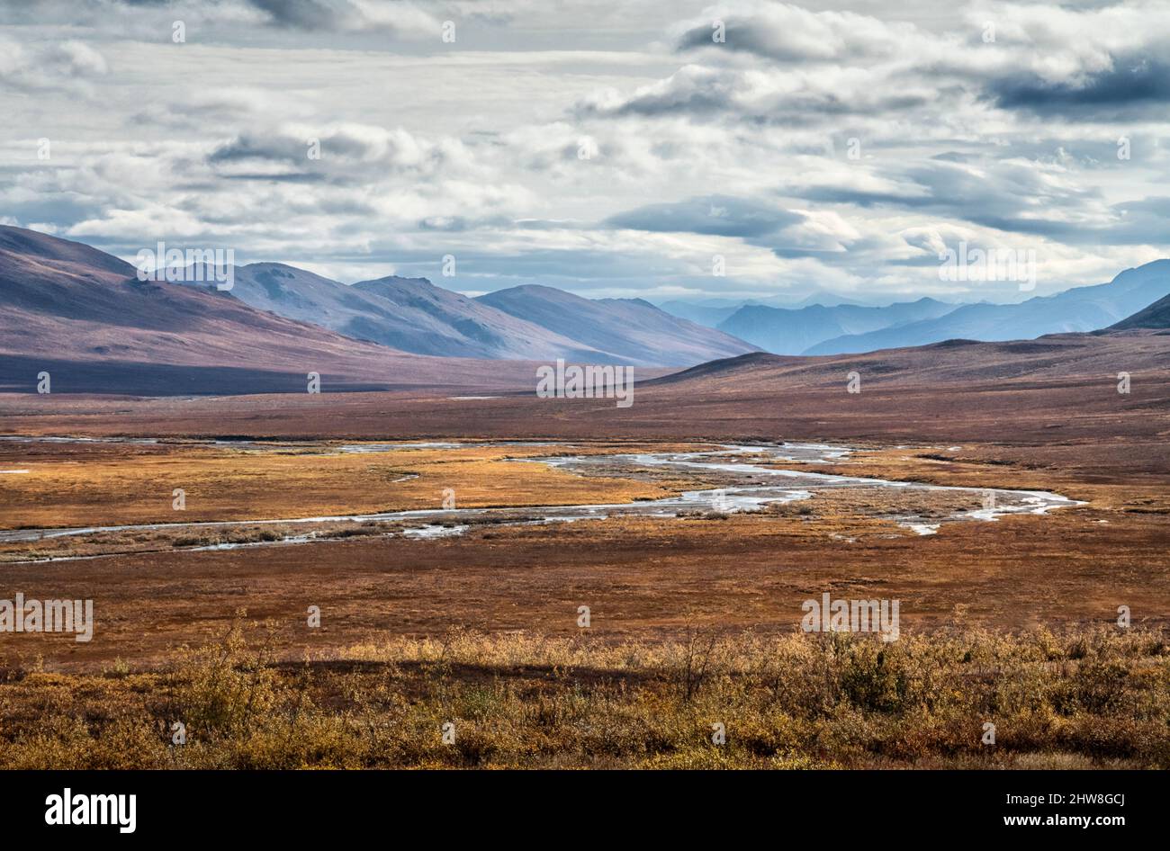 North America; United States; Alaska; Arctic Circle; Brooks Range ...