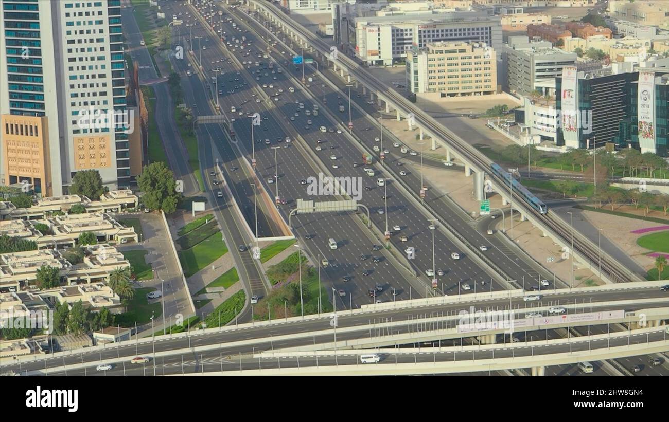 Top view city traffic of highway and bridge. Stock. Top view of the ...