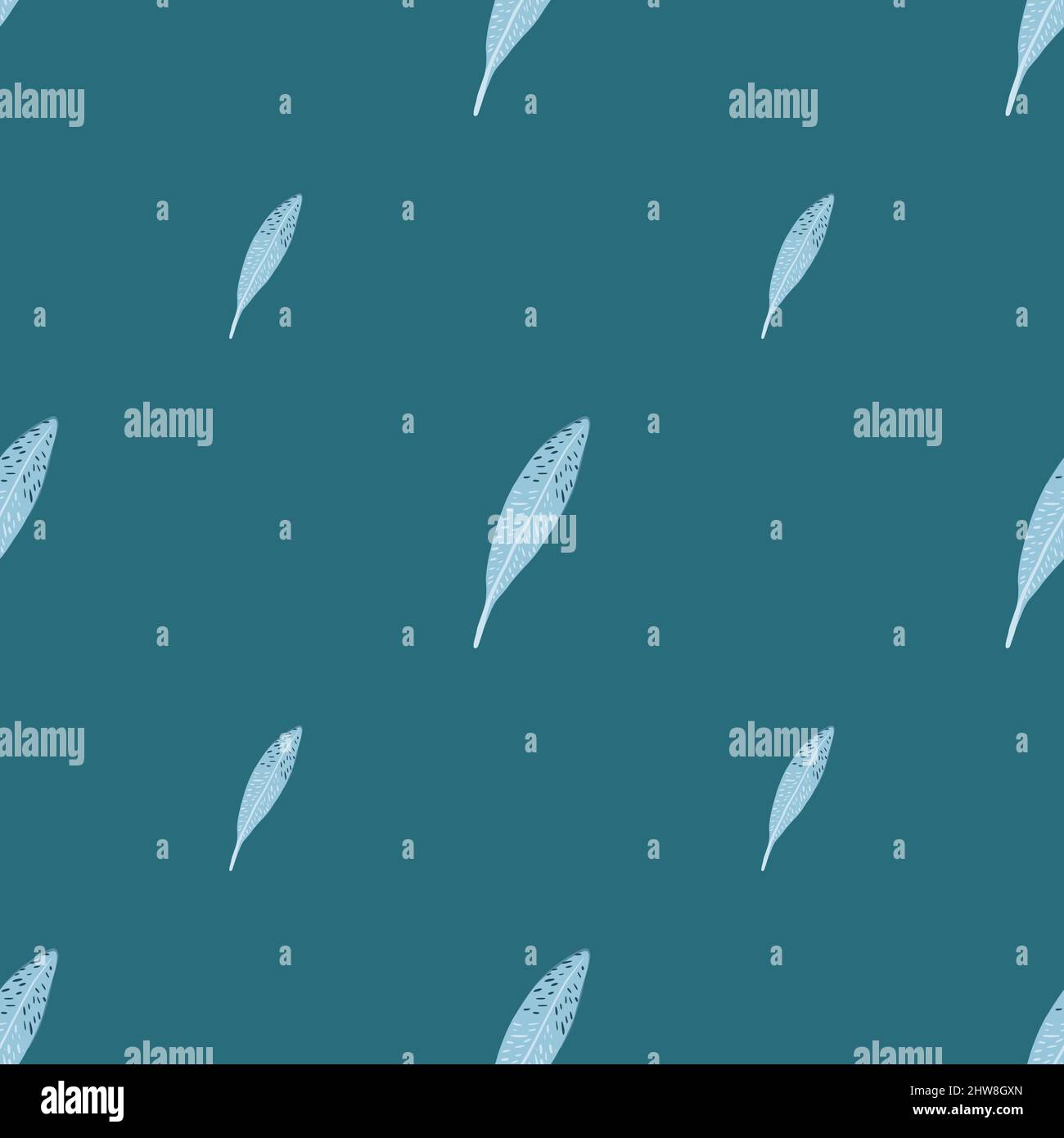 Feathers seamless pattern. Background feather of bird. Repeated texture ...