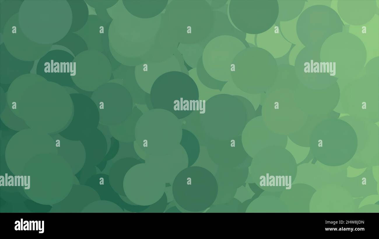 Collapsing sphere into circles. Animation. Abstract animation of drawn ...