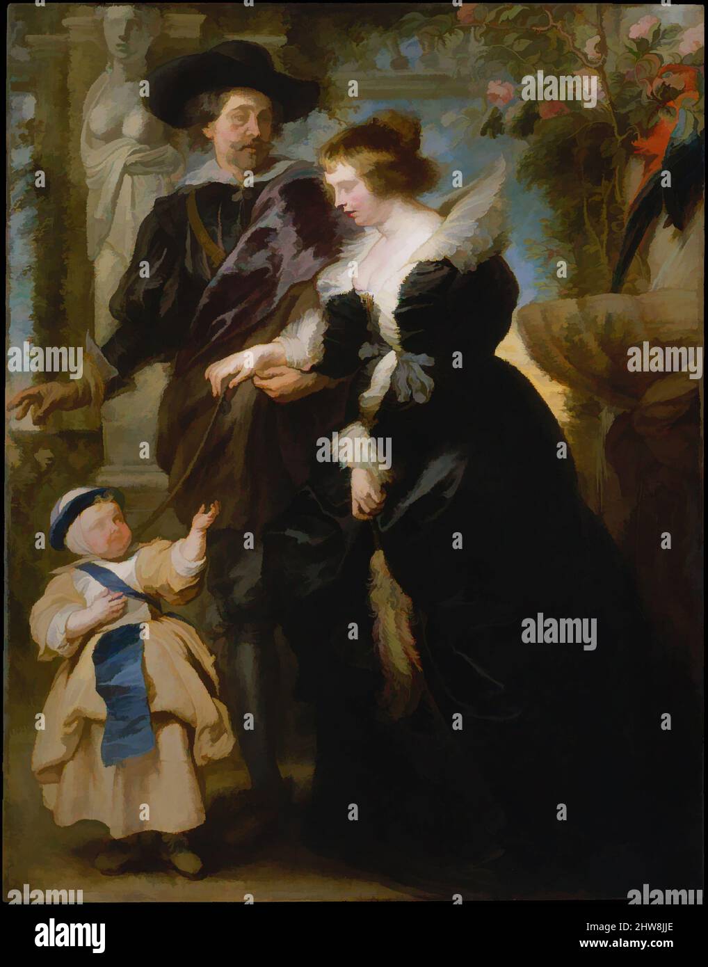 Art inspired by Rubens, His Wife Helena Fourment (1614–1673), and Their ...