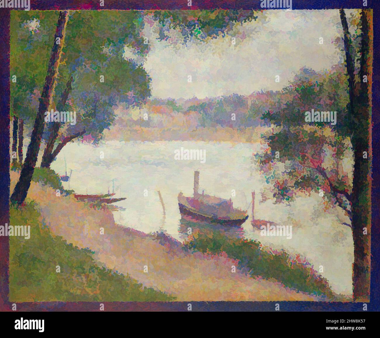 Georges seurat grande jatte hi-res stock photography and images - Alamy