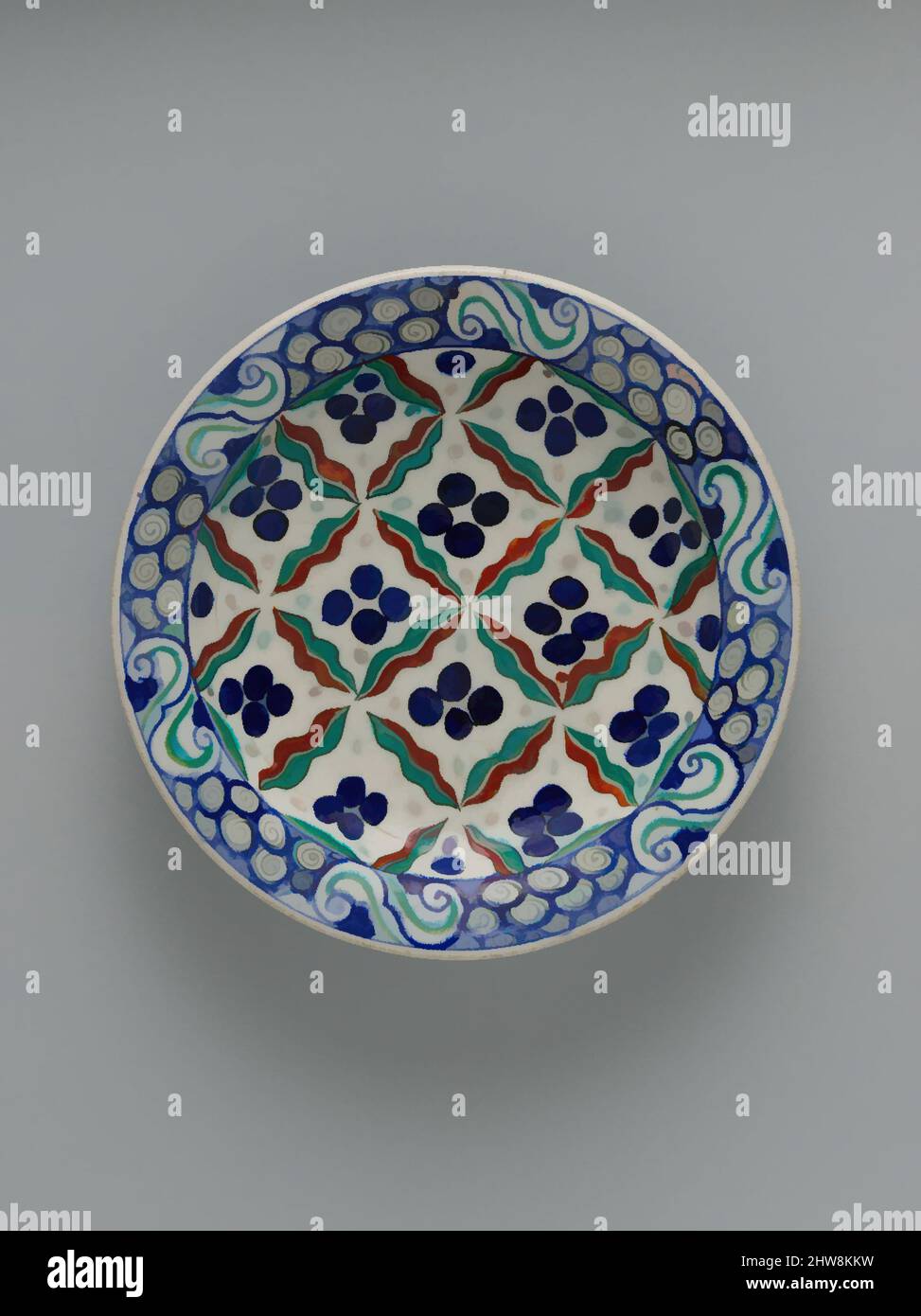 Art inspired by Dish with 'Cintamani' and Tiger-stripe Pattern, ca ...