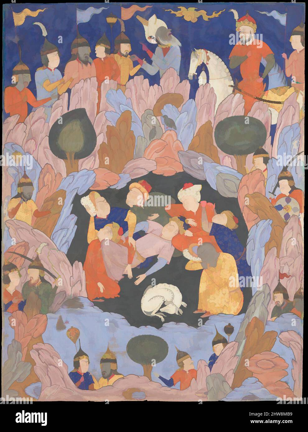 Art inspired by The Seven Sleepers of Ephesus Discovered by Alexander ...