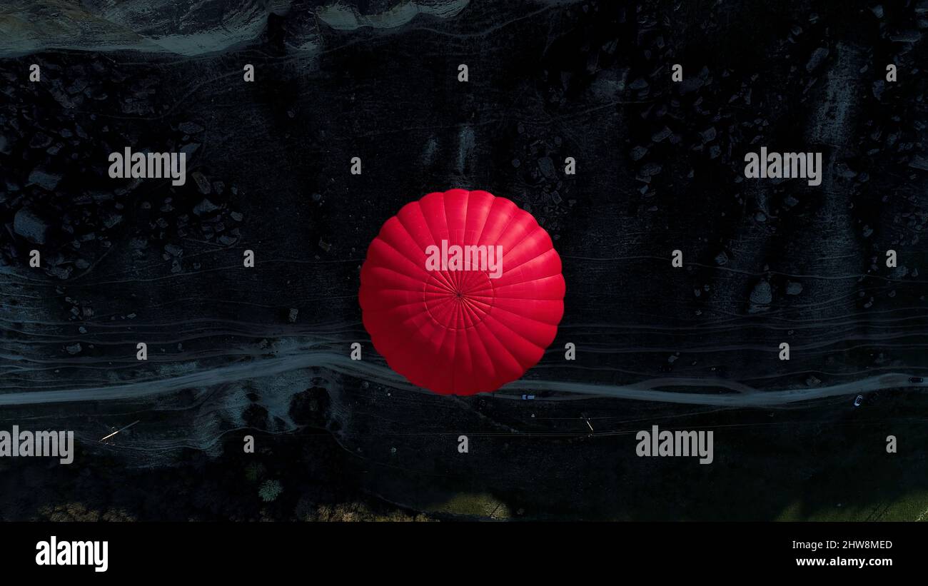 Aerial fly away from big hi-res stock photography and images - Alamy