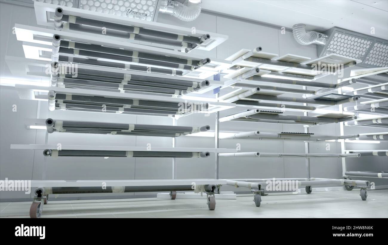 Warehouse wooden frames action modern hi-res stock photography and ...