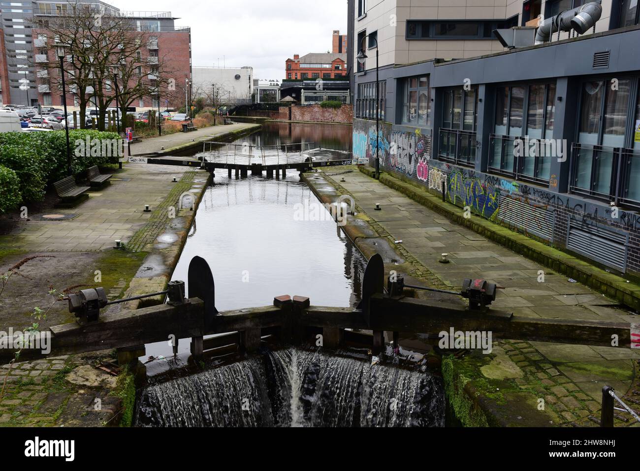 Rochdale Canal in Manchester Stock Photo - Alamy