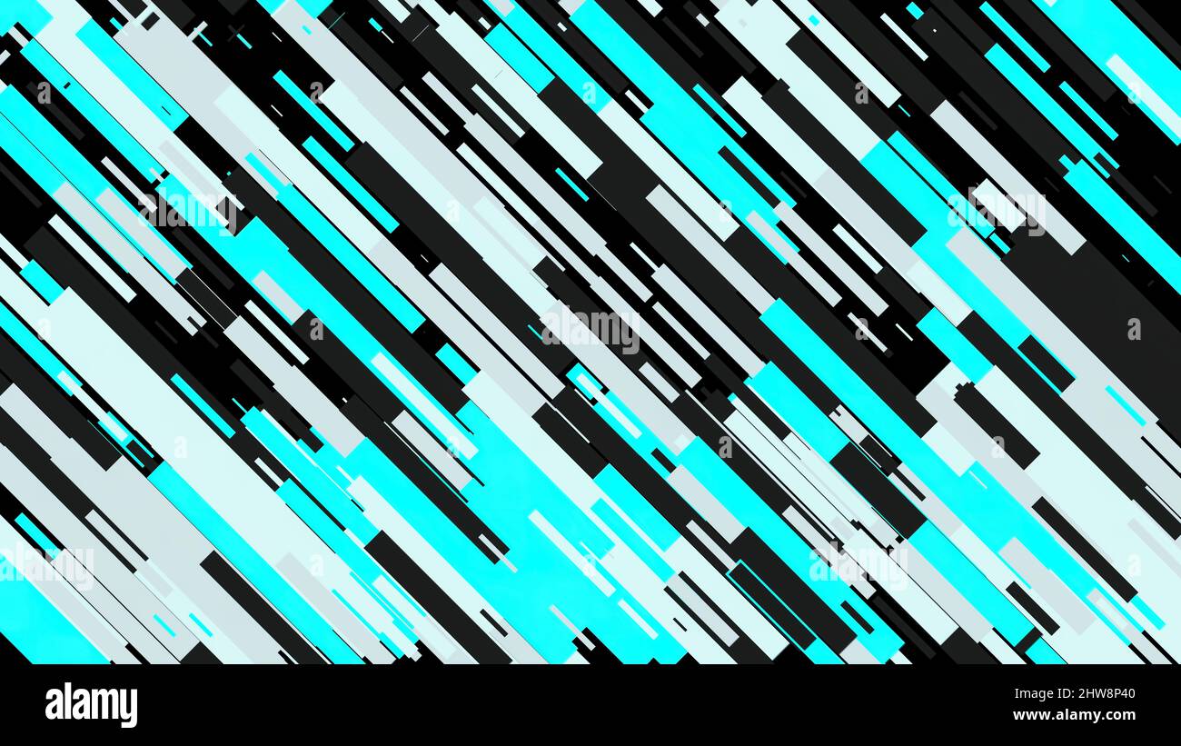 Abstract geometric pattern. Abstract animation of colorful line ...
