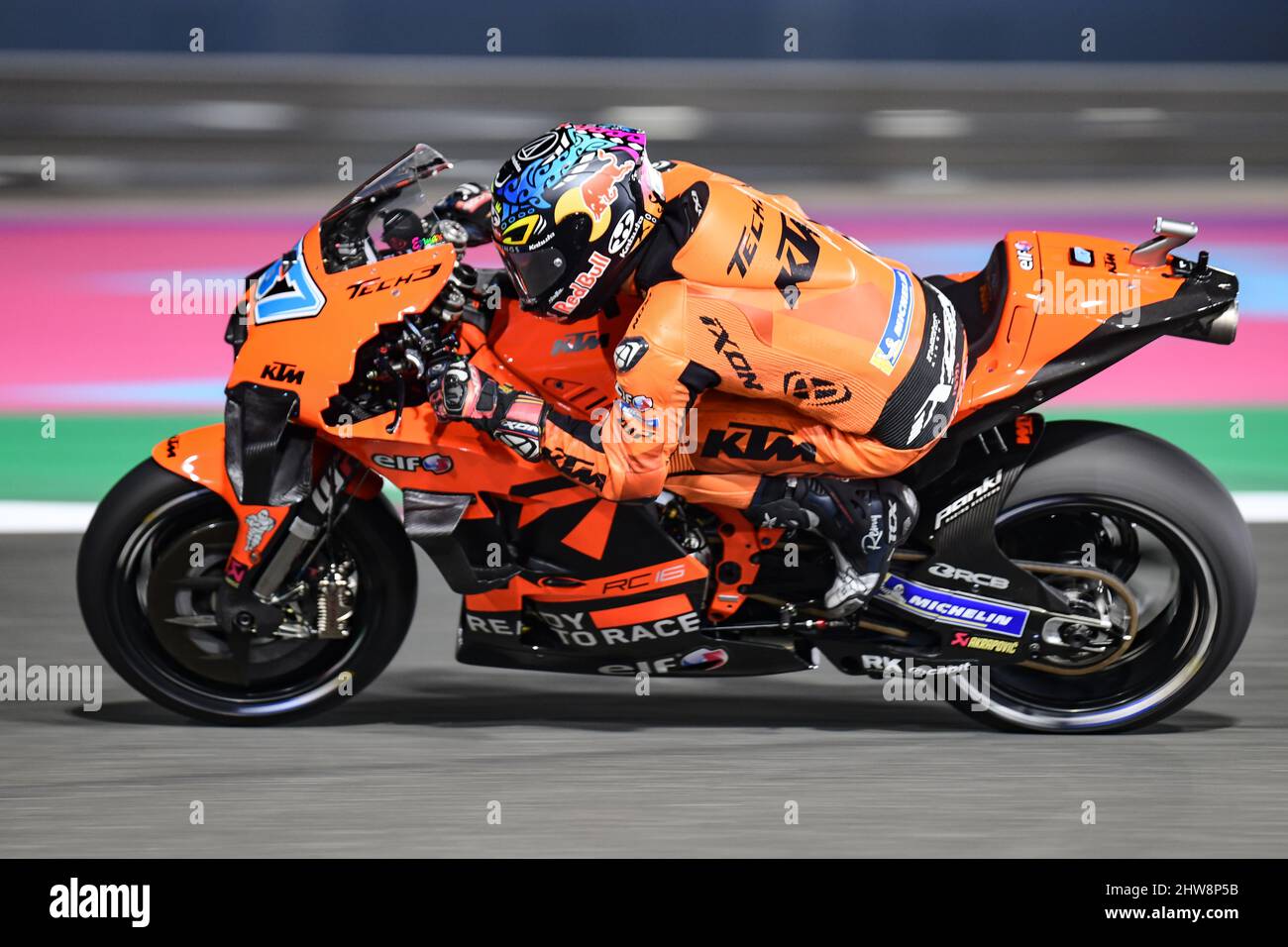 Remy Gardner of Tech3 KTM Factory Racing in action during Free Practice ...