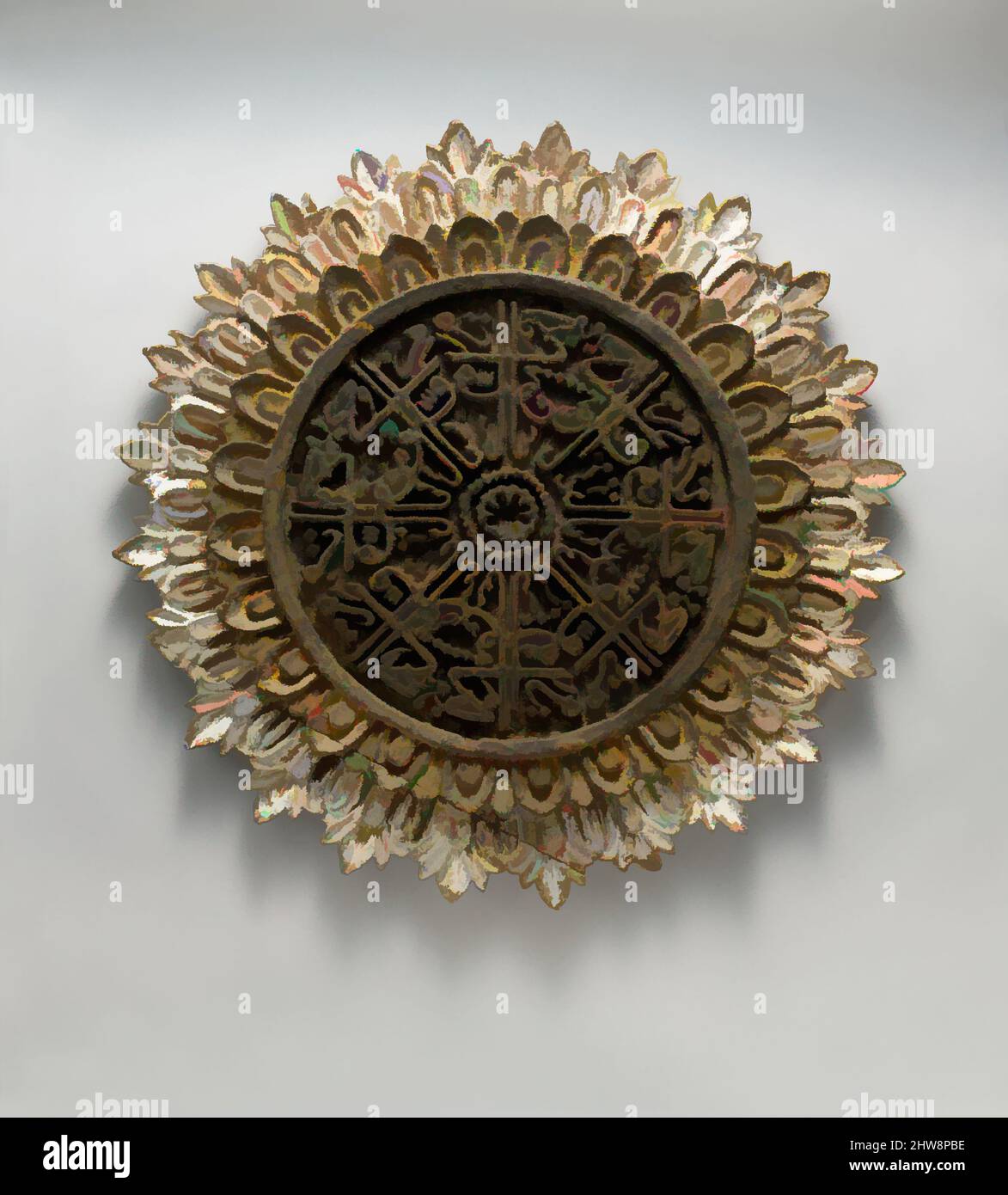 Art inspired by Roundel with Repeated Inscription, late 16th century ...