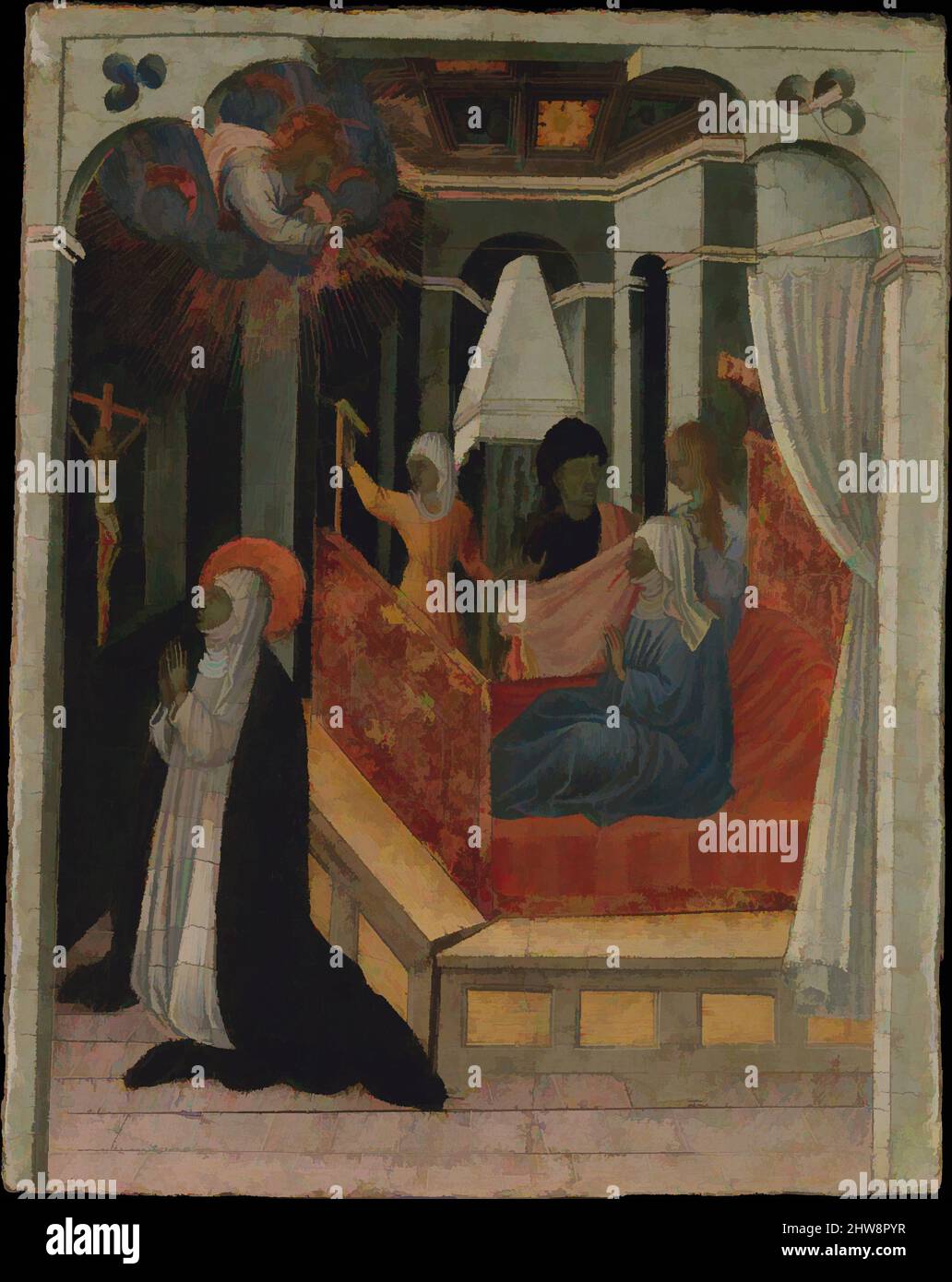 Art inspired by Saint Catherine of Siena Beseeching Christ to ...