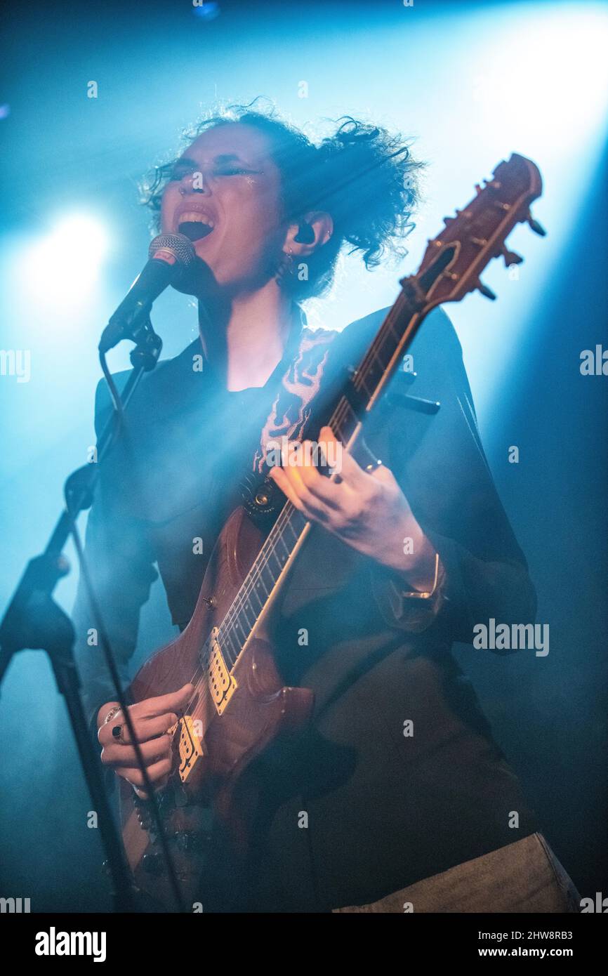 Alice Wonder performing at La 2 de Apolo, Barcelona 25 Feb. 2022 ...