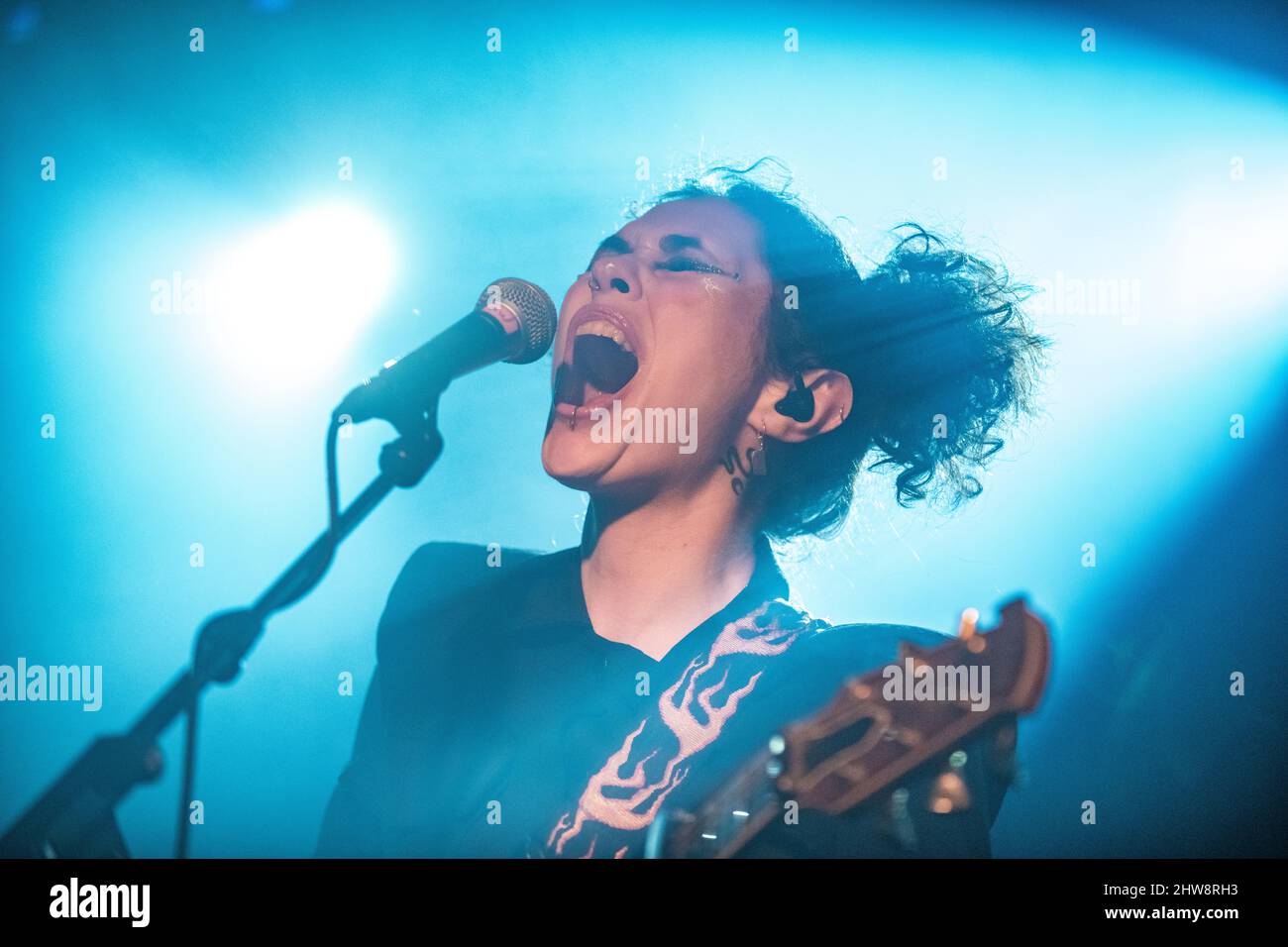 Alice Wonder performing at La 2 de Apolo, Barcelona 25 Feb. 2022 ...