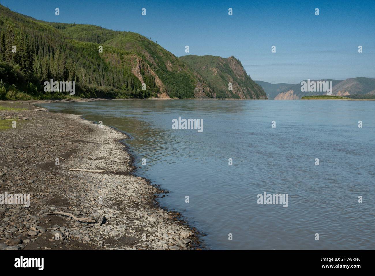 Yukon River, Alaska Stock Photo - Alamy