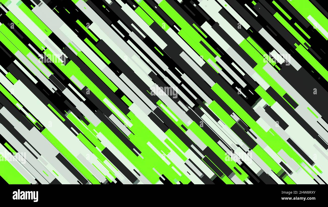 Abstract geometric pattern. Abstract animation of colorful line ...