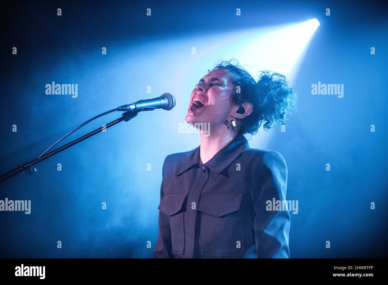 Alice Wonder Performing At La 2 De Apolo Barcelona 25 Feb 2022 Photographer Ale Espaliat