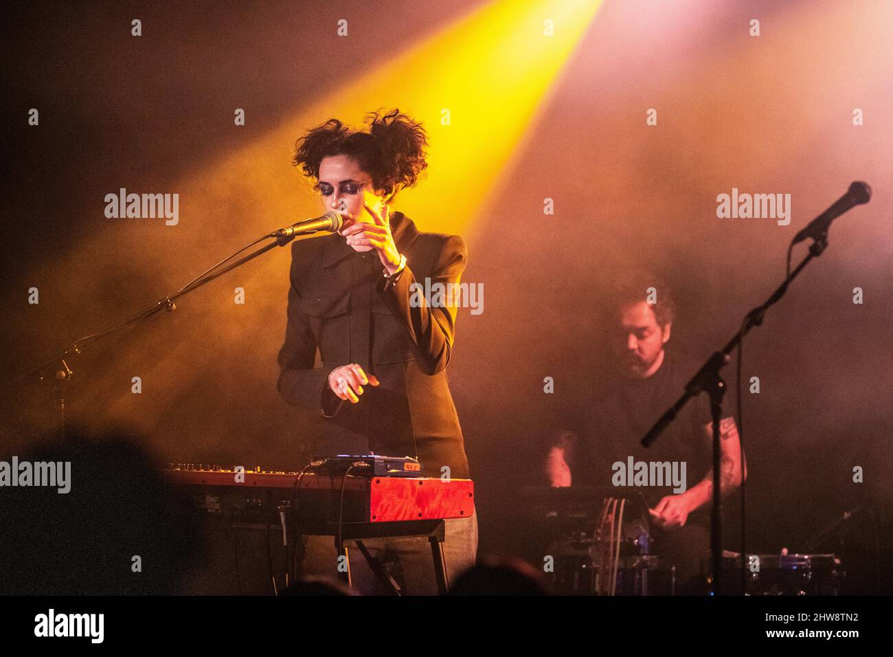Alice Wonder performing at La 2 de Apolo, Barcelona 25 Feb. 2022 ...