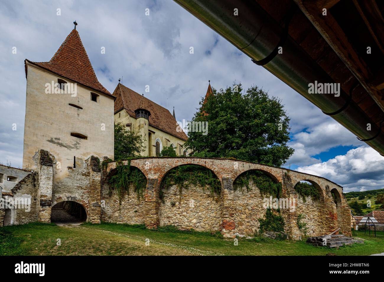 The historic castle church of Biertan in Romania Stock Photo - Alamy